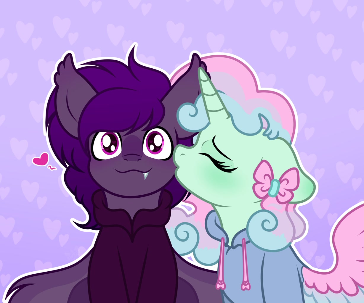 #3553640 - safe, artist:sweet cream, oc, oc only, oc:midnight purple ...