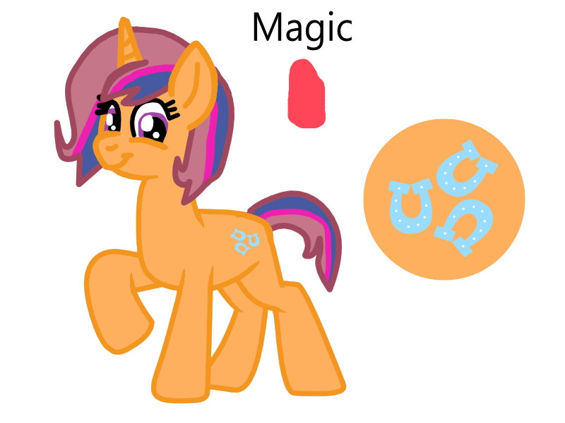 #3553834 - safe, artist:princessstar022, oc, oc only, oc:zinnea, pony, unicorn, cutie mark ...