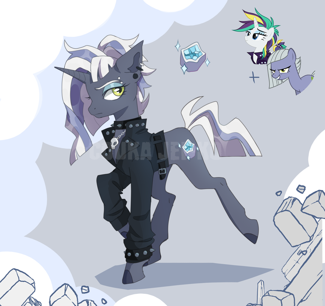 #3554040 - safe, artist:couka-jeiko, oc, oc only, pony, unicorn ...