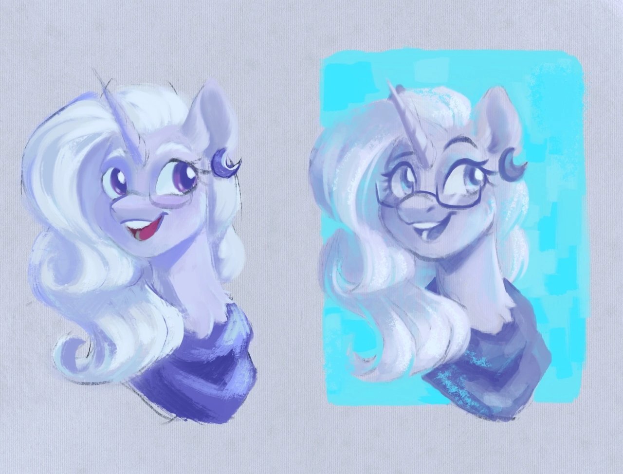 #3554458 - safe, artist:owlclare, oc, oc only, pony, unicorn, clothes ...