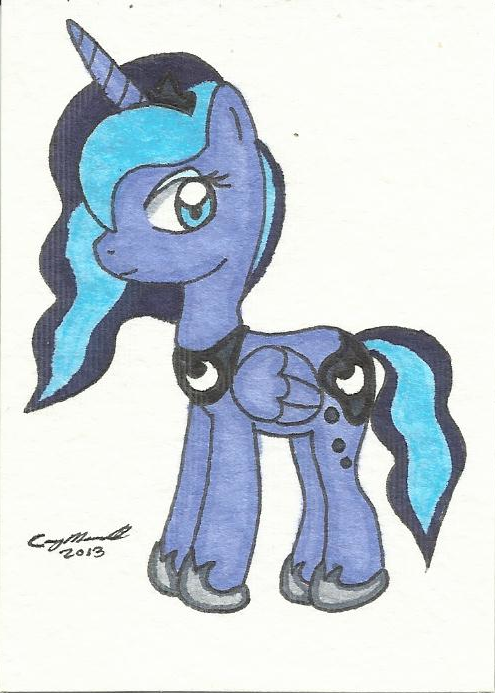 #3555332 - safe, artist:cqmorrell, princess luna, alicorn, pony, g4 ...