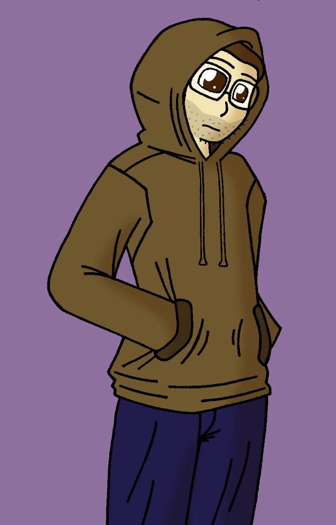 #3555929 - safe, artist:sin-r, oc, oc only, human, clothes, glasses ...