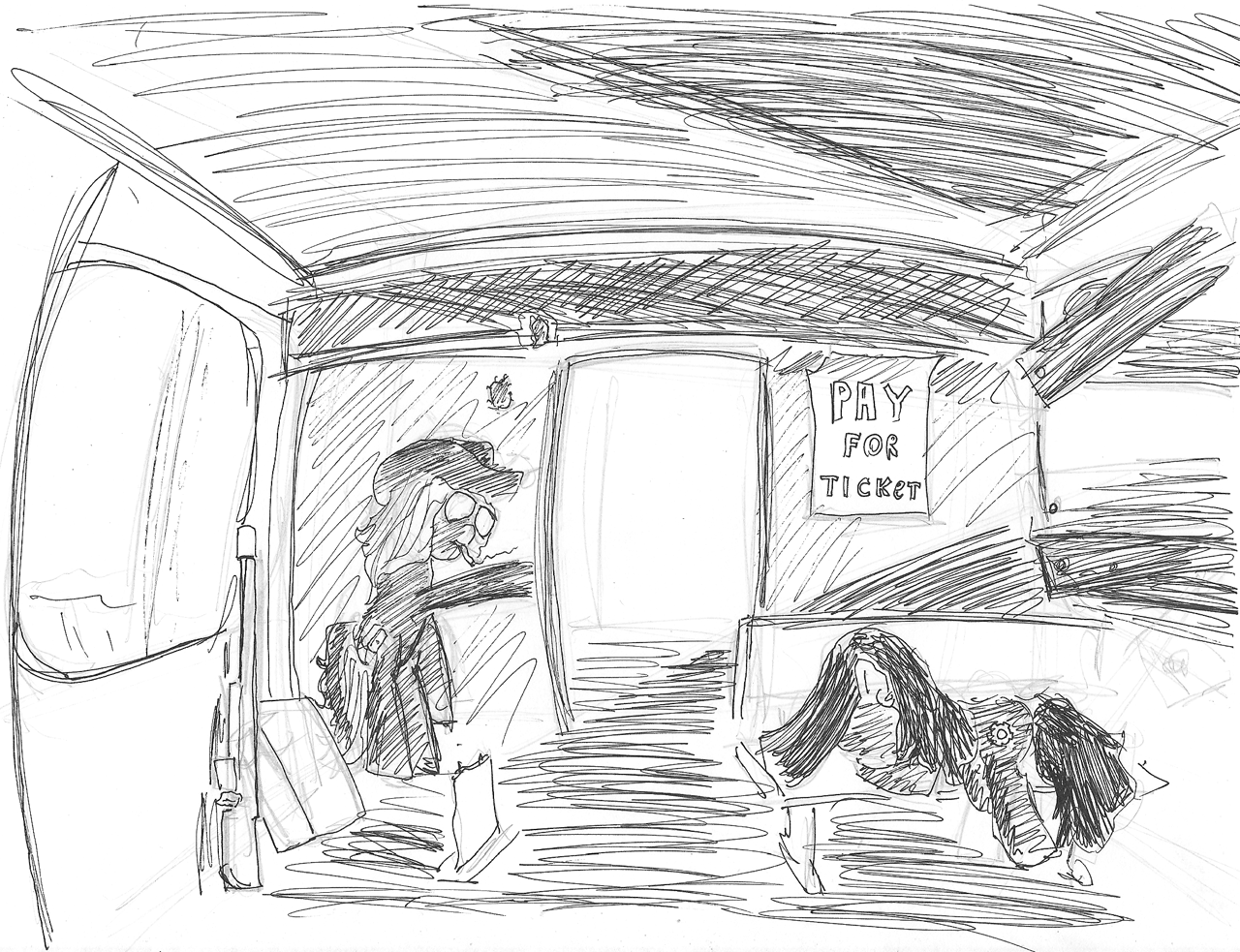 #3556162 - safe, artist:alexandrvirus, oc, oc only, pony, bench, black ...