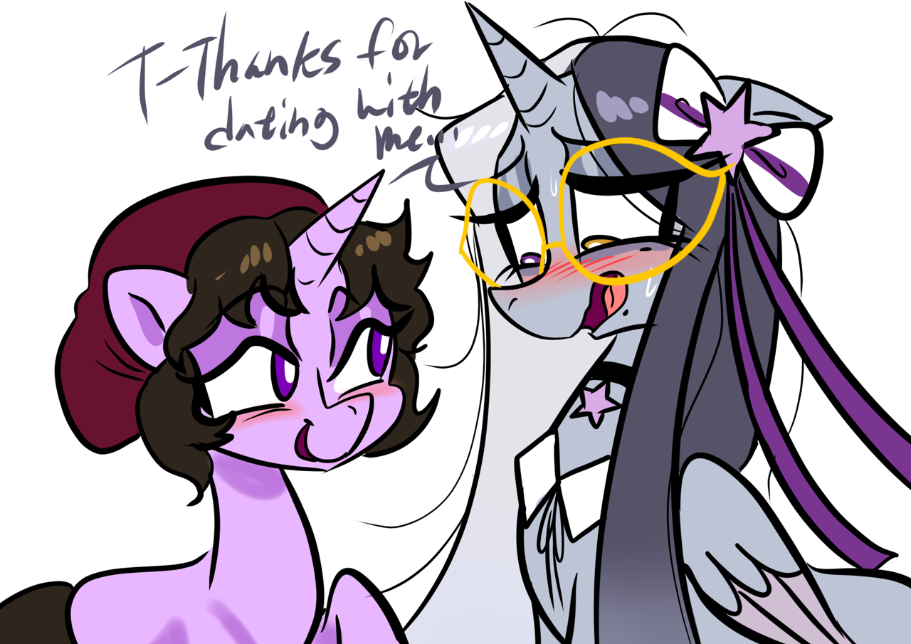 #3556359 - safe, artist:jully-park, oc, oc only, oc:gloomy hearts, alicorn, pony, unicorn, horn ...