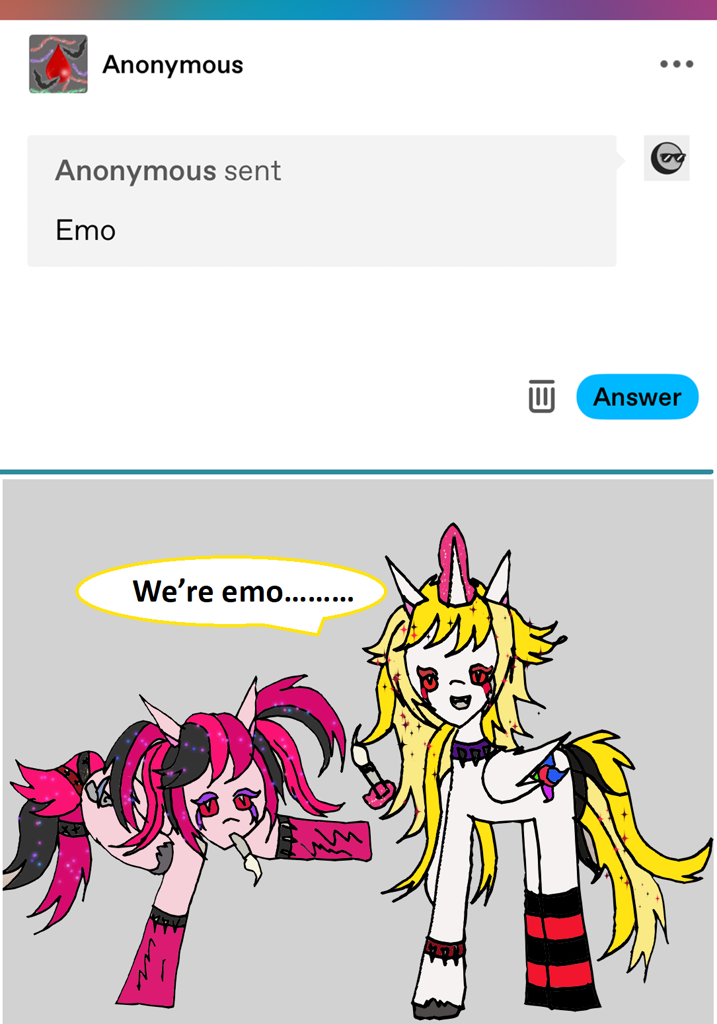 #3556772 - safe, artist:ask-luciavampire, oc, oc only, oc:anju featherlight, oc:velvet nightfang ...