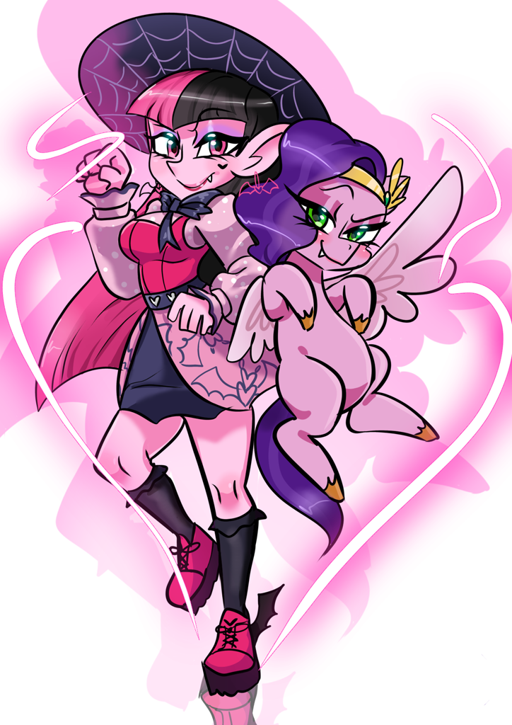 #3541035 - safe, artist:jully-park, pipp petals, pegasus, pony, undead ...