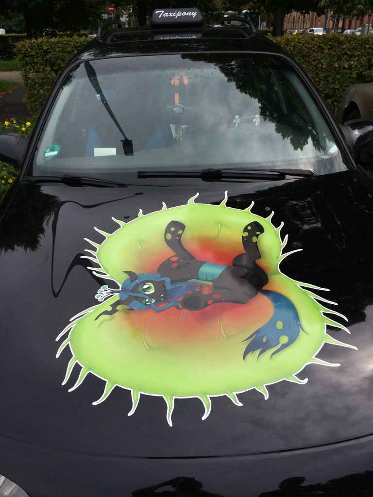 #3541067 - safe, queen chrysalis, galacon, g4, 2014, car, irl, photo ...