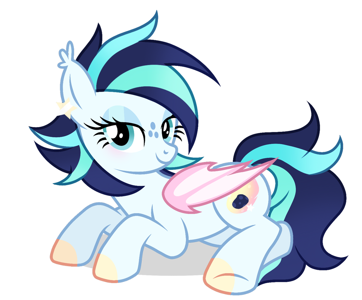 #3541983 - safe, artist:cstrawberrymilk, oc, oc only, oc:startrail (cstrawberrymilk), bat pony ...