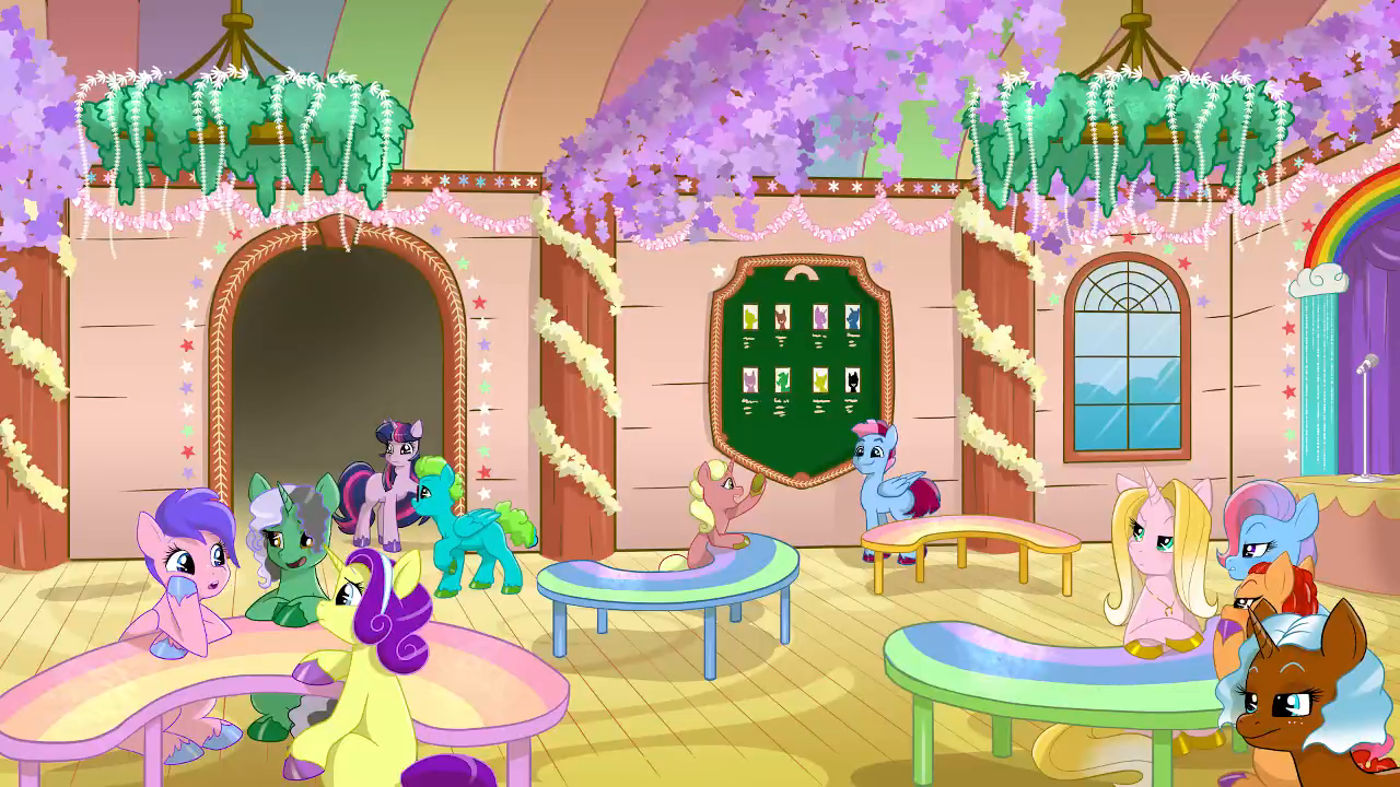 #3543517 - safe, desiree goldenhoof, twilight sparkle, earth pony ...