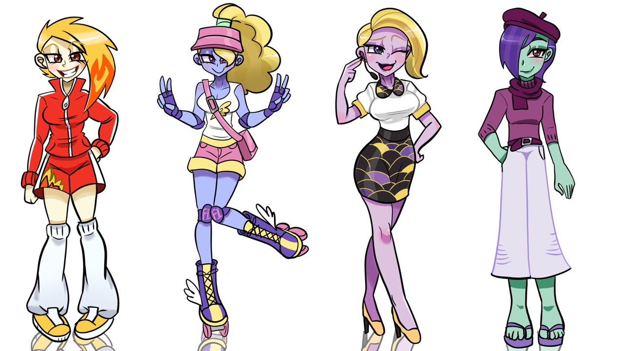 #3545079 - safe, artist:jully-park, dazzle feather, fifi (g5), flare ...