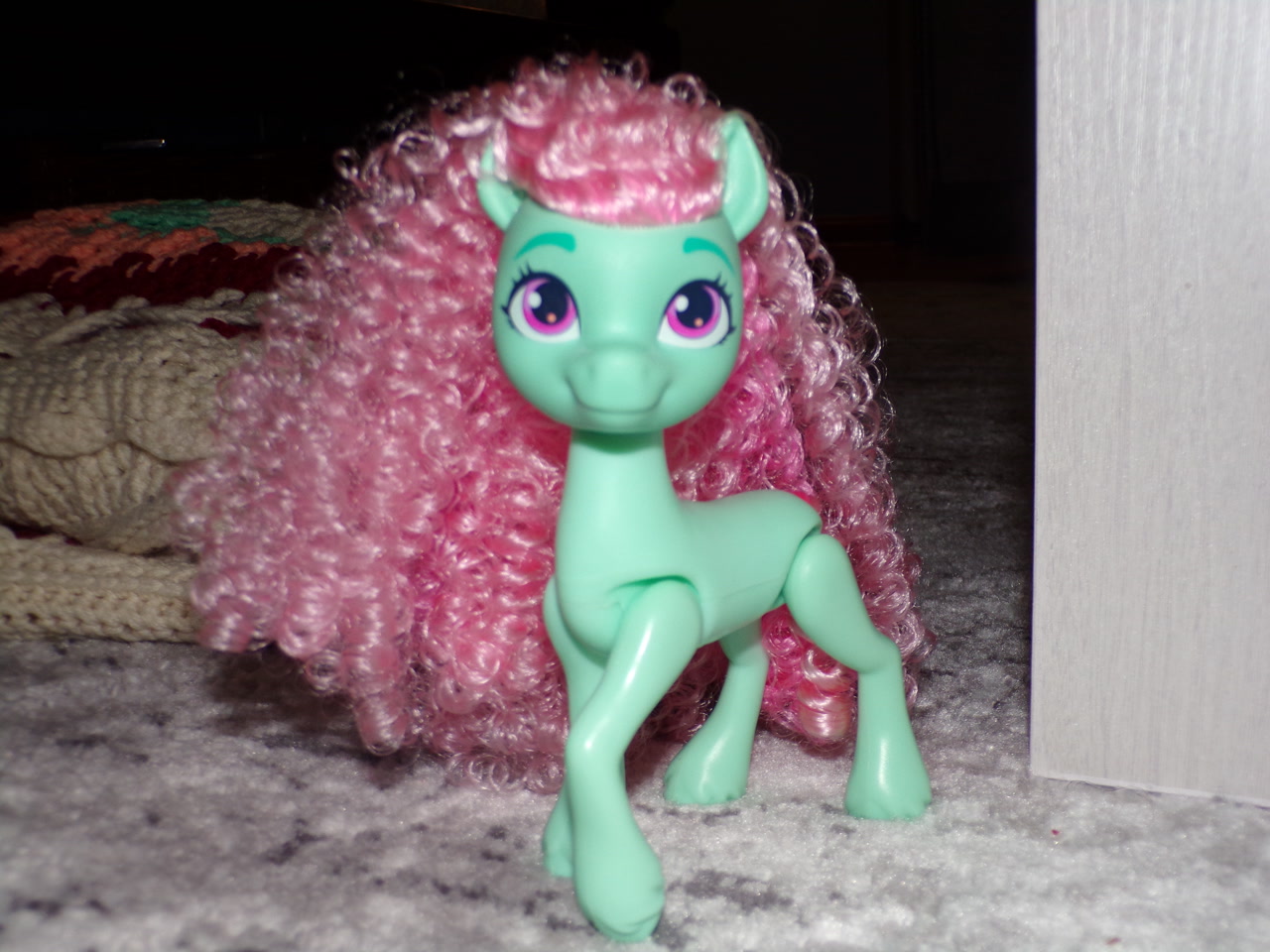 #3563080 - safe, minty, earth pony, g3, g5, big hair, doll, g3 to g5 ...