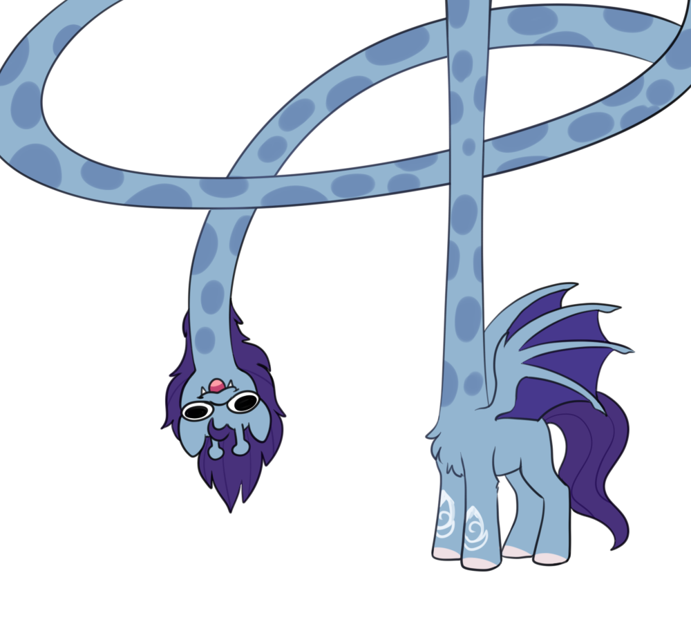 #3565438 - safe, artist:sekuponi, oc, oc only, oc:wax n' wane, bat pony ...