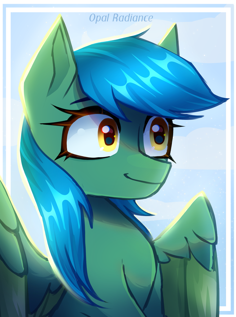 #3565562 - safe, artist:opal_radiance, oc, oc only, oc:distant skies, pegasus, pony, outdoors ...