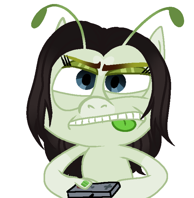 #3565605 - safe, artist:lordlyric, edit, oc, oc only, oc:mantis green ...