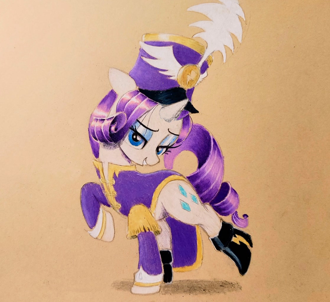 #3566121 - safe, alternate version, artist:mizhisha, rarity, pony ...