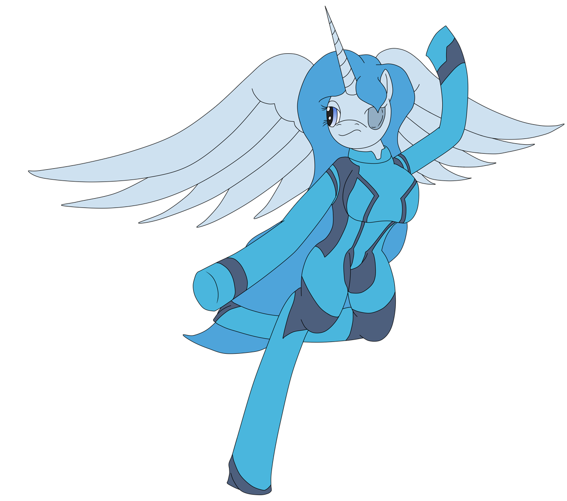 #3566595 - safe, artist:timejumper, oc, oc only, oc:erudire, alicorn ...