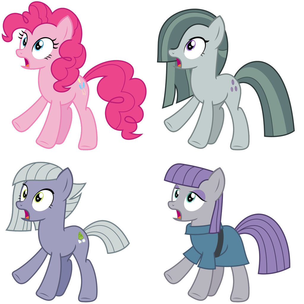 #3566738 - safe, artist:sketchmcreations, limestone pie, marble pie ...