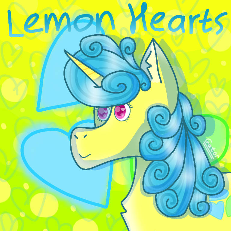 #3566987 - safe, artist:horseygator, lemon hearts, pony, unicorn, g4 ...