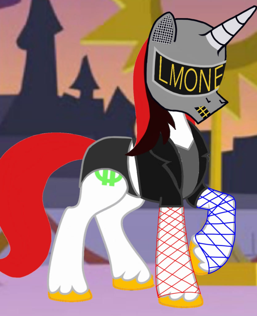 #3567414 - safe, artist:kingofmlp, oc, oc only, oc:lmoney, pony, unicorn, series:my little scene ...