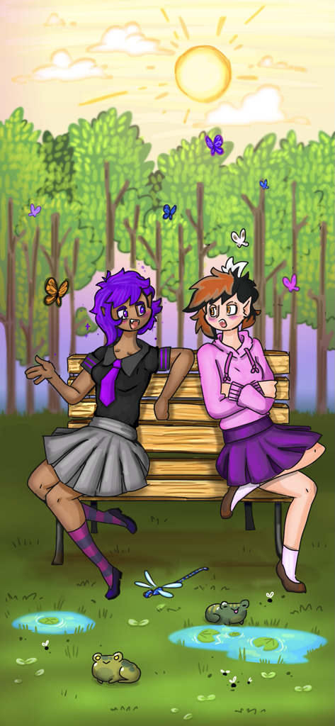 #3567501 - safe, artist:caprinfishie, oc, oc only, oc:marsie moonshadow ...