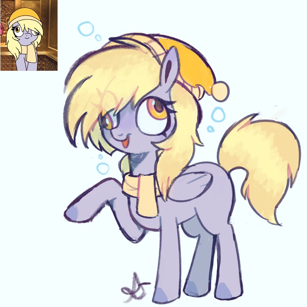 #3567531 - safe, artist:razyruu, artist:tamers12345, derpy hooves ...