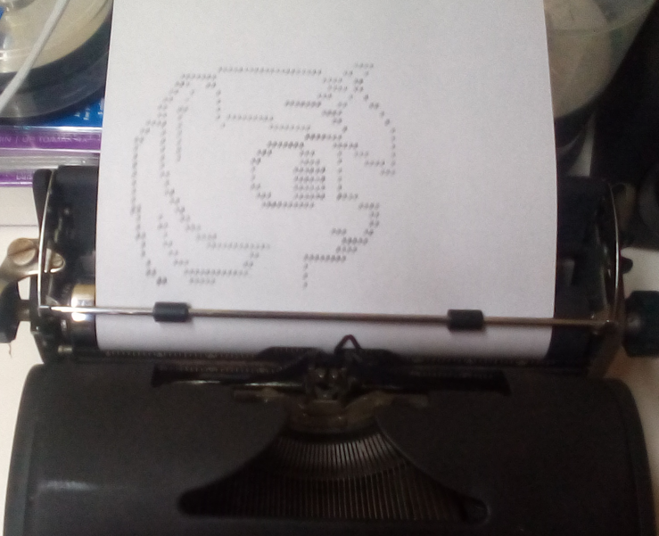 #3567936 - safe, unicorn, ascii, female, horn, mare, paper, photo ...