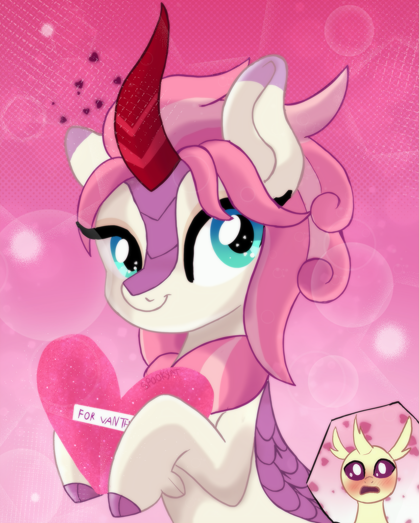 #3569071 - safe, artist:spookyle, oc, oc only, oc:petal blaze, oc:sakura blossom, oc:vanthe ...