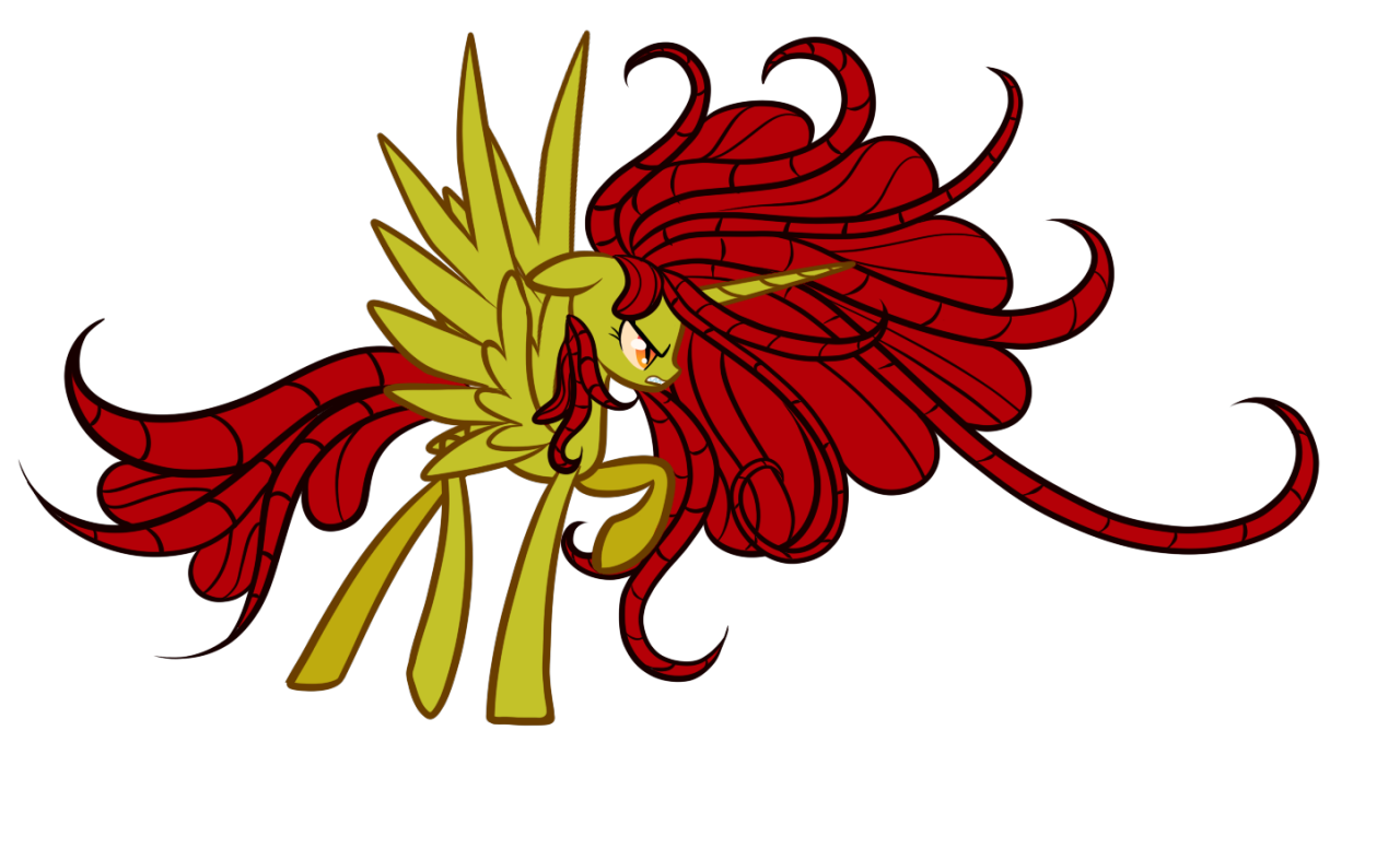 #3569313 - safe, artist:princessfaeron, apple bloom, alicorn, pony, g4 ...