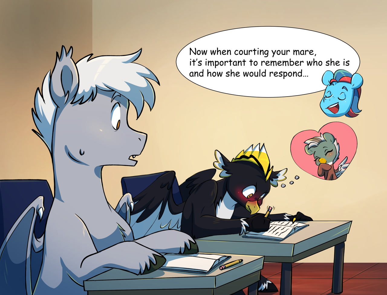 #3569433 - safe, artist:chub-wub, oc, oc only, oc:duk, oc:moon planter, oc:ping wing, oc:swift ...