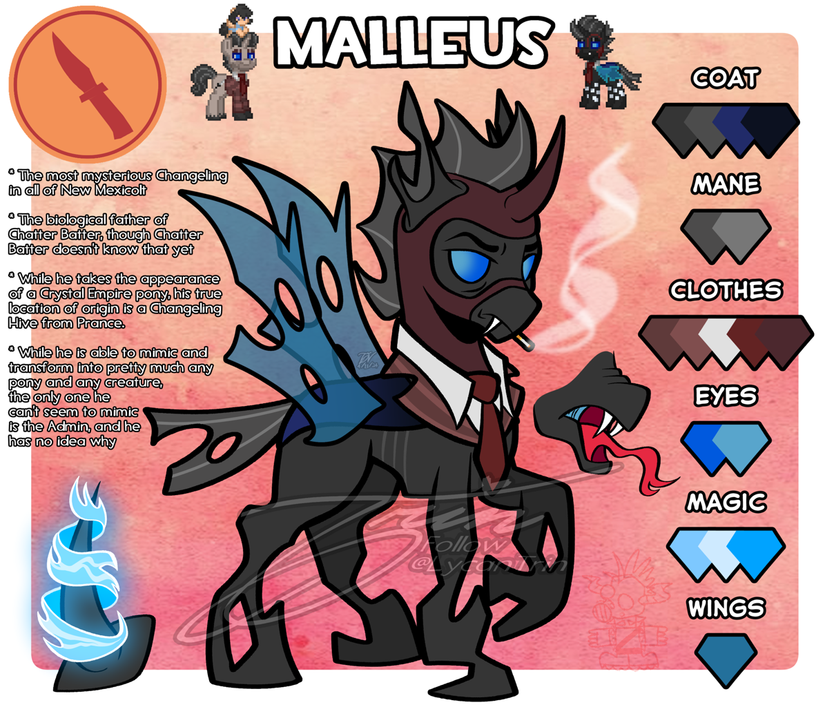 #3570564 - safe, alternate version, artist:lycantrin, oc, oc only, oc ...