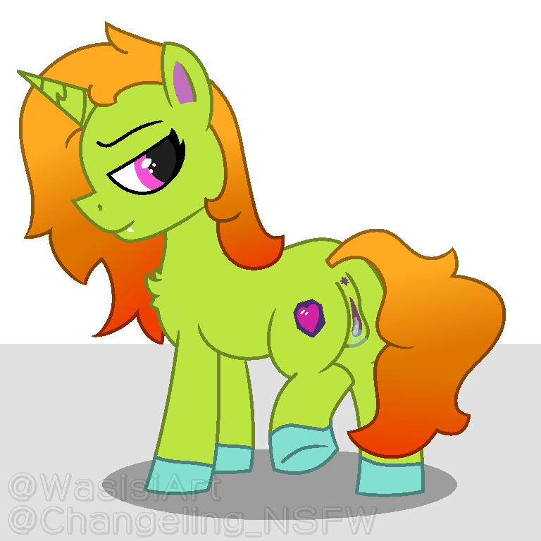 #3570897 - explicit, artist:wasisi, oc, oc only, oc:mango shield, pony, unicorn, anus, butt ...