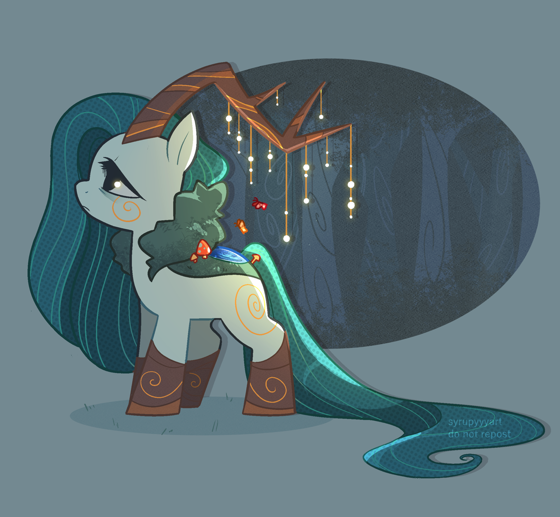 #3570927 - safe, artist:syrupyyy, oc, oc only, butterfly, earth pony ...