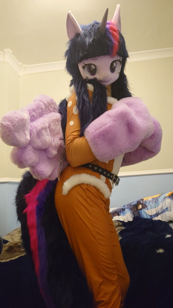 #3571025 - safe, artist:sofiikig, twilight sparkle, deer, reindeer, g4 ...