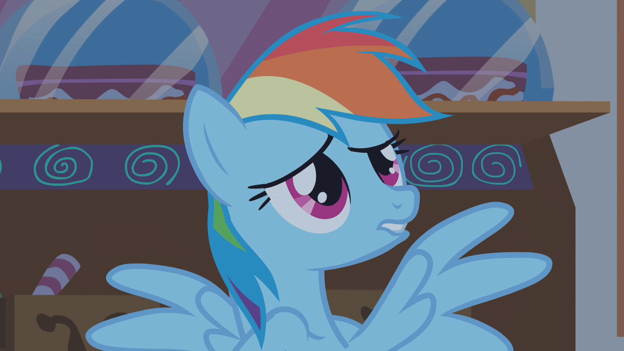 #3571027 - safe, screencap, rainbow dash, pegasus, pony, bridle gossip ...