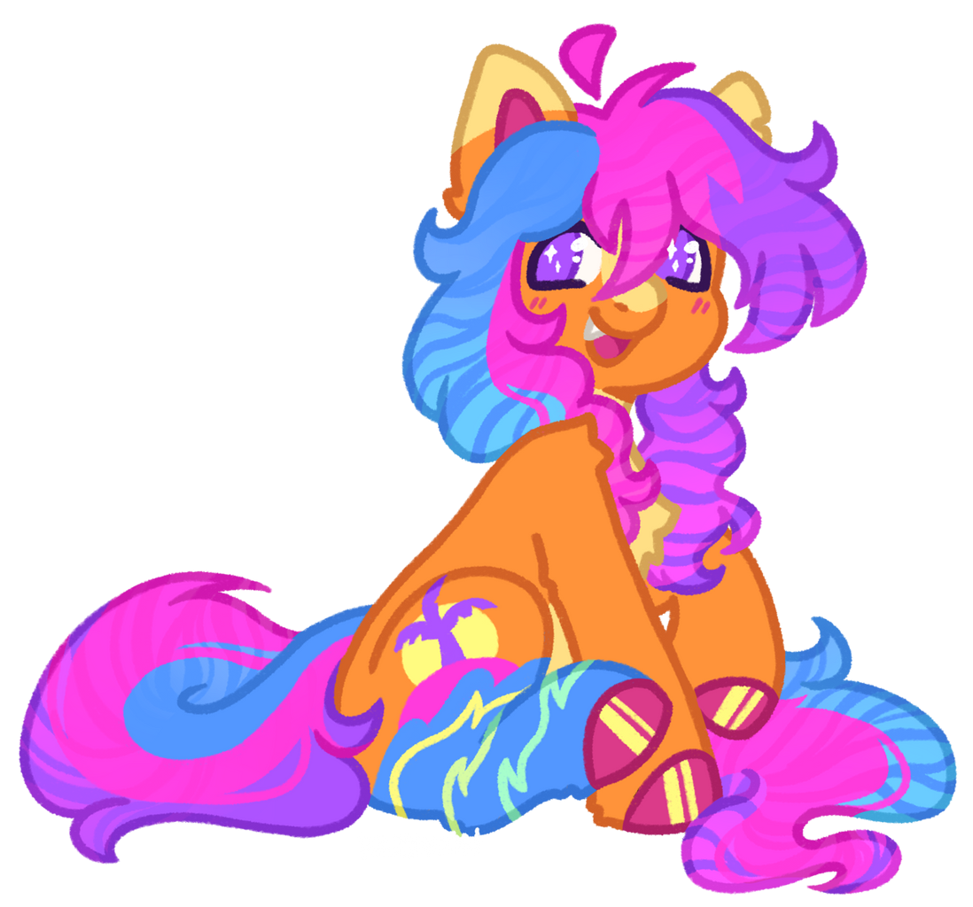 #3571430 - safe, artist:kazmuun, oc, oc only, oc:paradise, earth pony ...