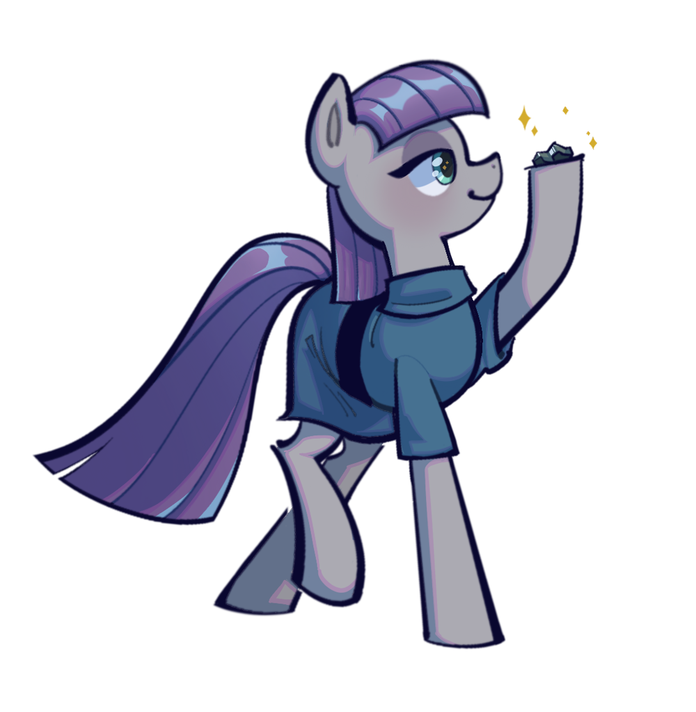 #3571556 - safe, artist:horsemoment, maud pie, earth pony, pony, g4 ...