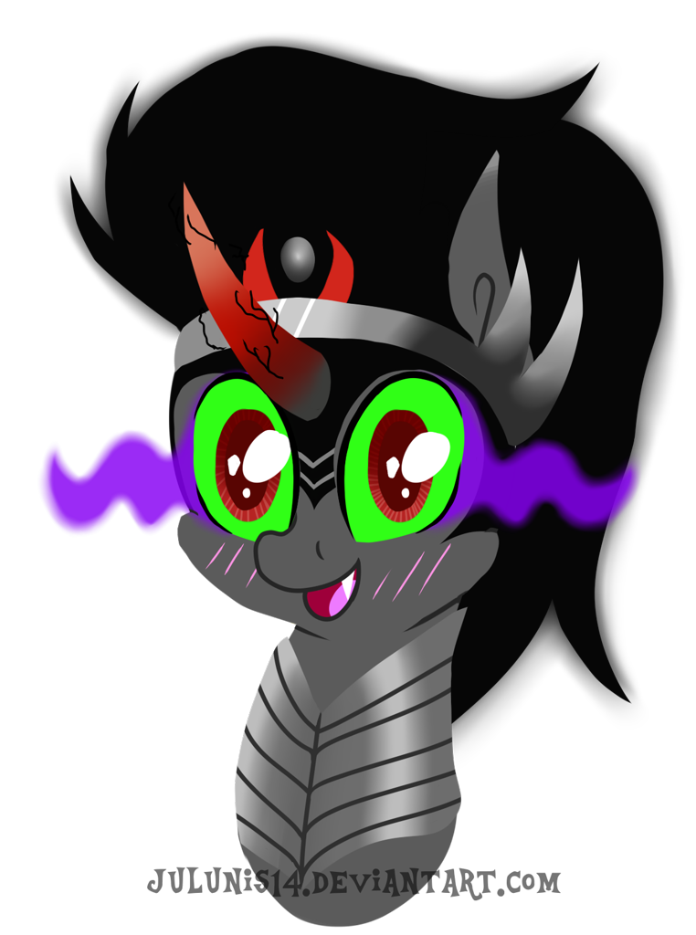 #3572222 - safe, artist:julunis14, king sombra, pony, unicorn, g4 ...