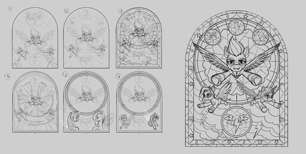 #3573634 - safe, artist:robin jacks, pipp petals, sunny starscout, zipp ...