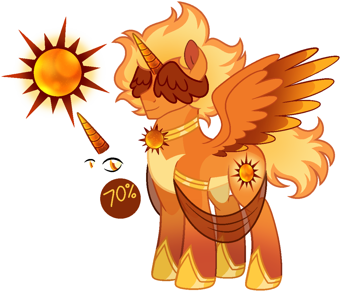 #3573829 - safe, artist:strawberry-spritz, alicorn, pony, armband ...