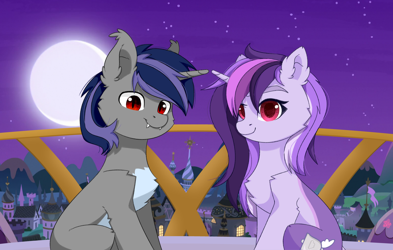 #3573952 - safe, artist:ghostpikachu, artist:smelon, oc, oc only, oc:dreaming bell, oc:dreaming ...