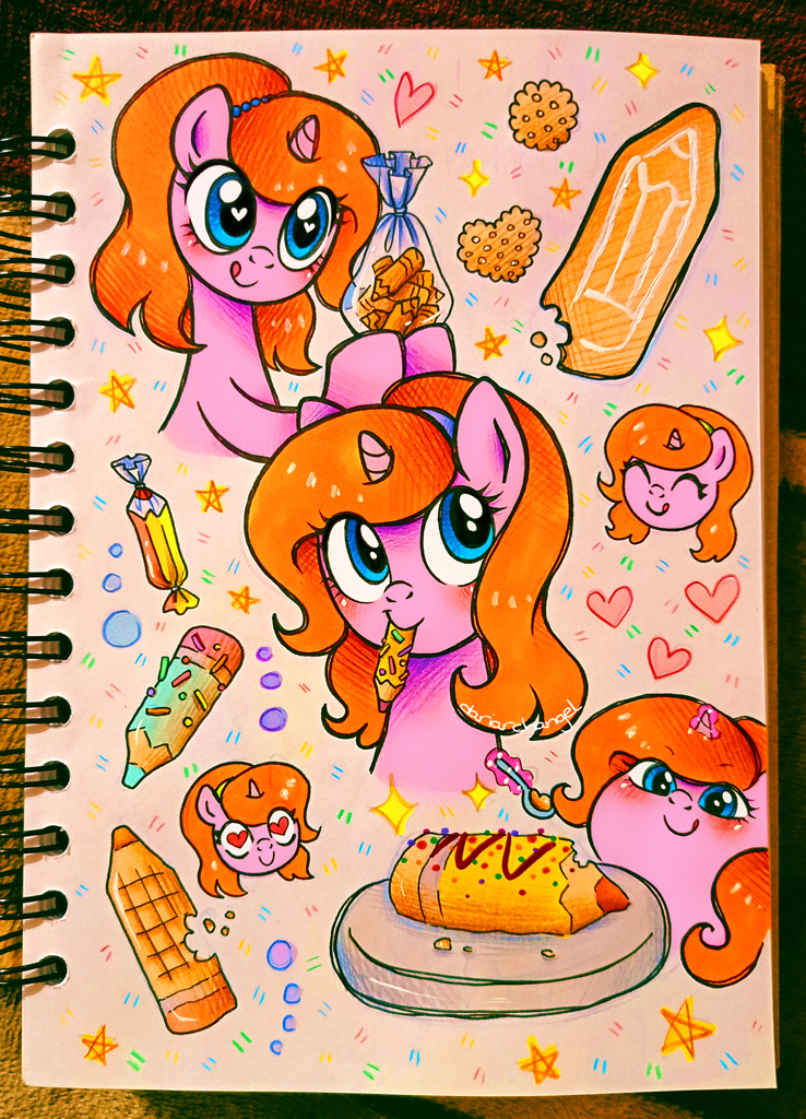 #3574067 - safe, artist:dariarchangel, oc, oc only, oc:dazha, pony ...