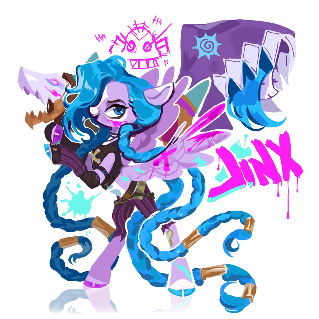 #3574135 - safe, artist:nev1ca, pegasus, pony, braid, clothes, female ...