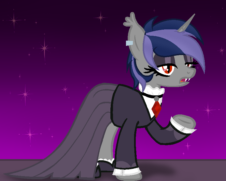 #3574733 - safe, artist:ghostpikachu, derpibooru exclusive, oc, oc only, oc:dreaming star, bat ...