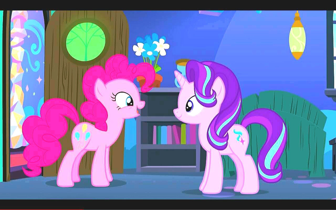 #3574835 - safe, screencap, pinkie pie, starlight glimmer, earth pony ...