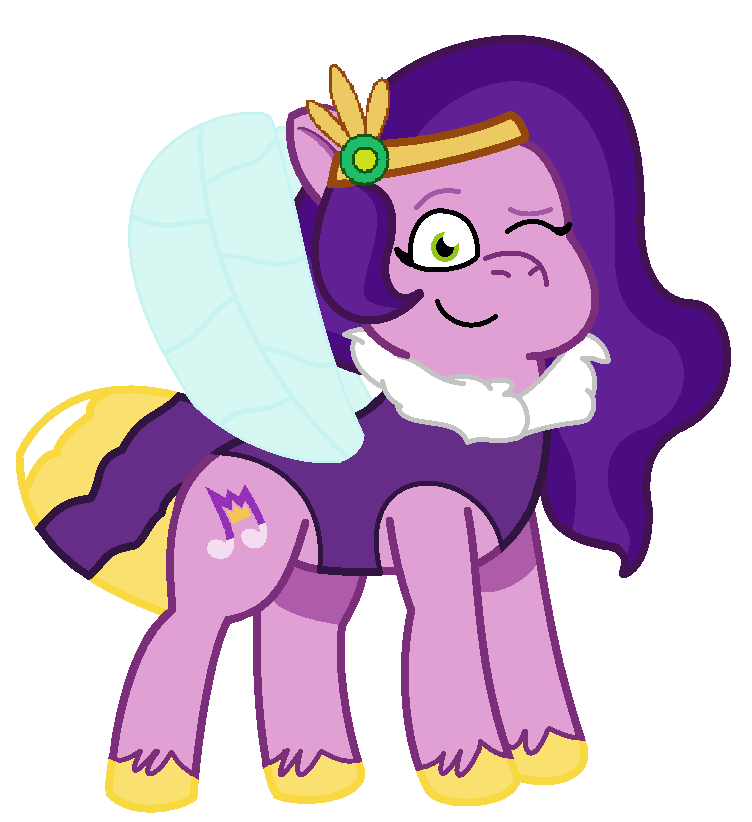 #3575203 - safe, artist:santi0095, pipp petals, bee pony, original ...