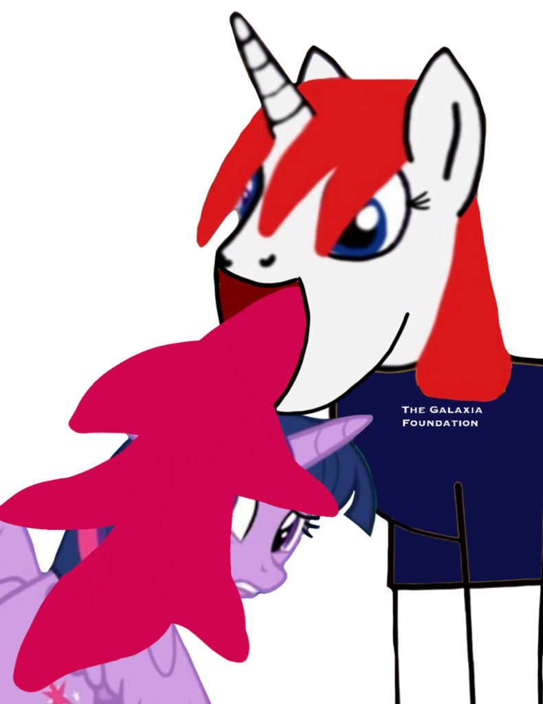 #3575402 - safe, artist:kingofmlp, twilight sparkle, oc, oc:lmoney ...