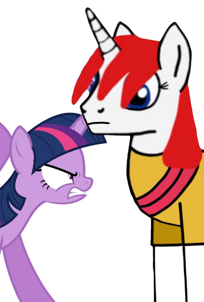 #3575403 - safe, artist:kingofmlp, twilight sparkle, oc, oc:lmoney ...