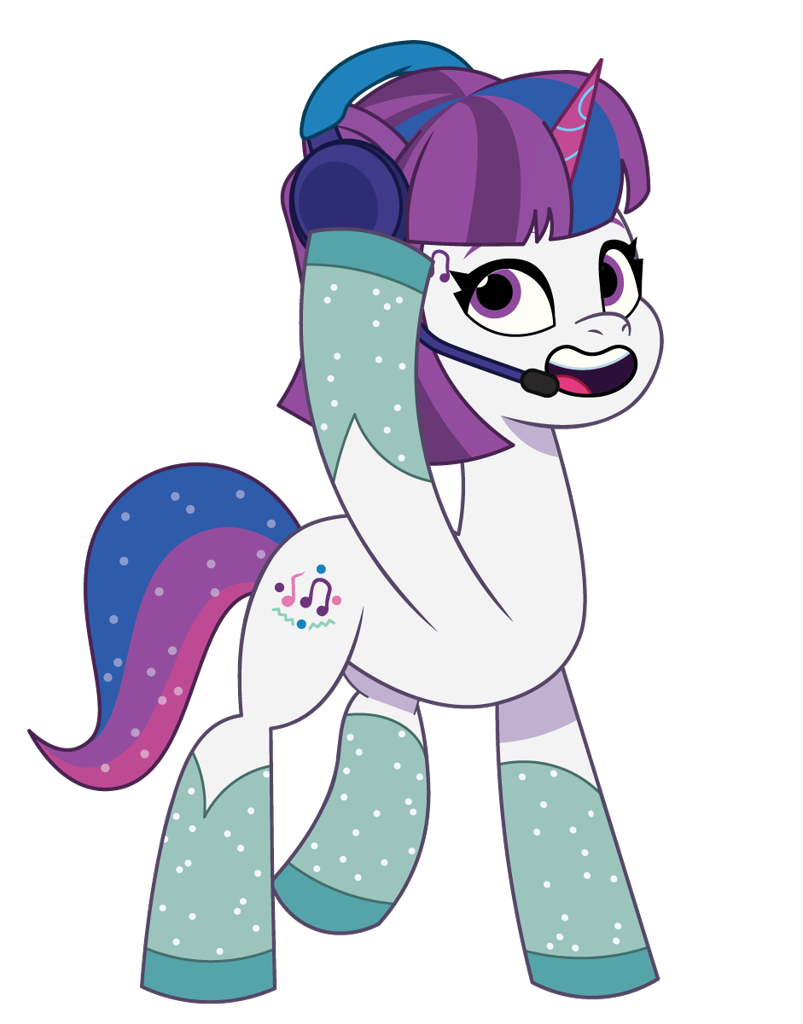 #3575622 - safe, artist:prixy05, little rock, pony, unicorn, g5, my ...