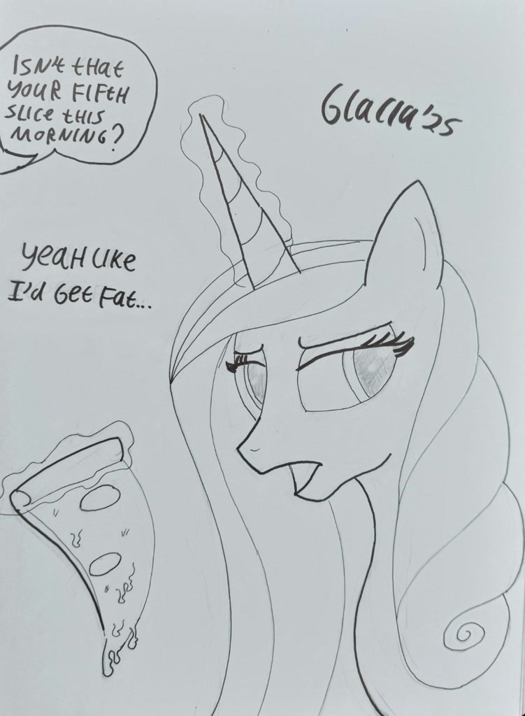 #3575648 - safe, artist:glacialfeather, princess cadance, alicorn, pony ...