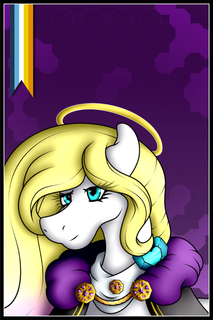 #3575752 - safe, artist:thebenalpha, oc, oc only, oc:angel light, pegasus, pony, bust, cape ...